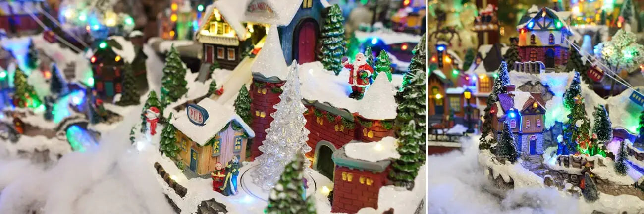Christmas Lighted Christmas Village Decor – Traditions