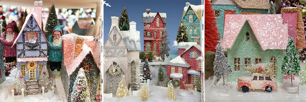Cody Foster Vintage Christmas Village Houses – Traditions