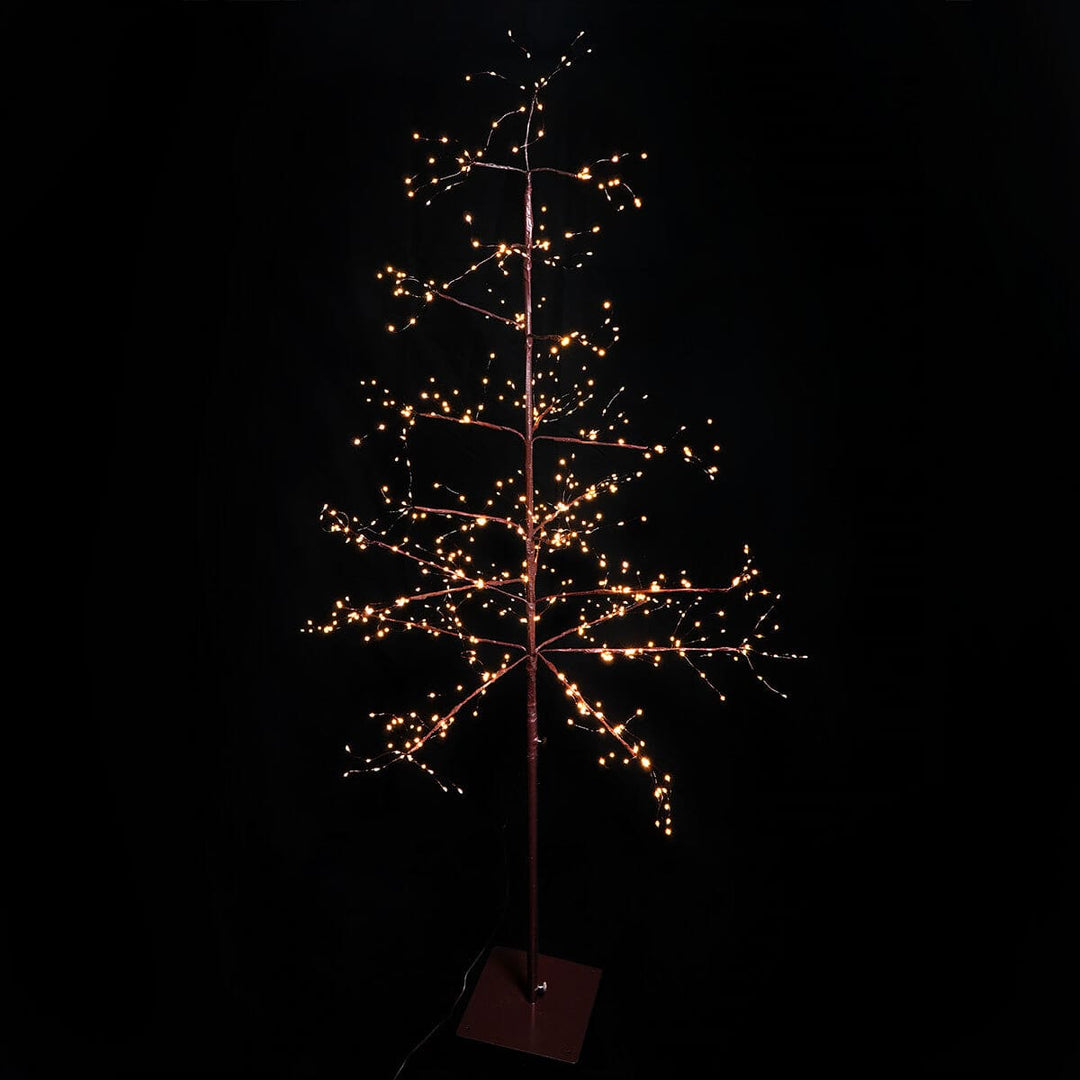 6ft Electric Brown LED Tree by Gerson Companies – Traditions
