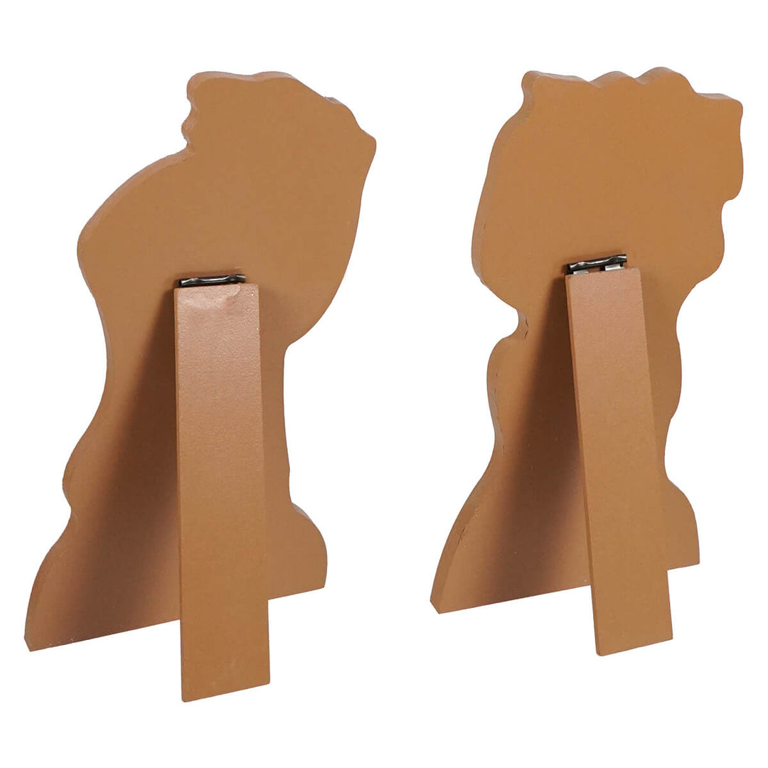 9" Vintage Standing Santa Dummy Boards Set/2 by Regency International ...