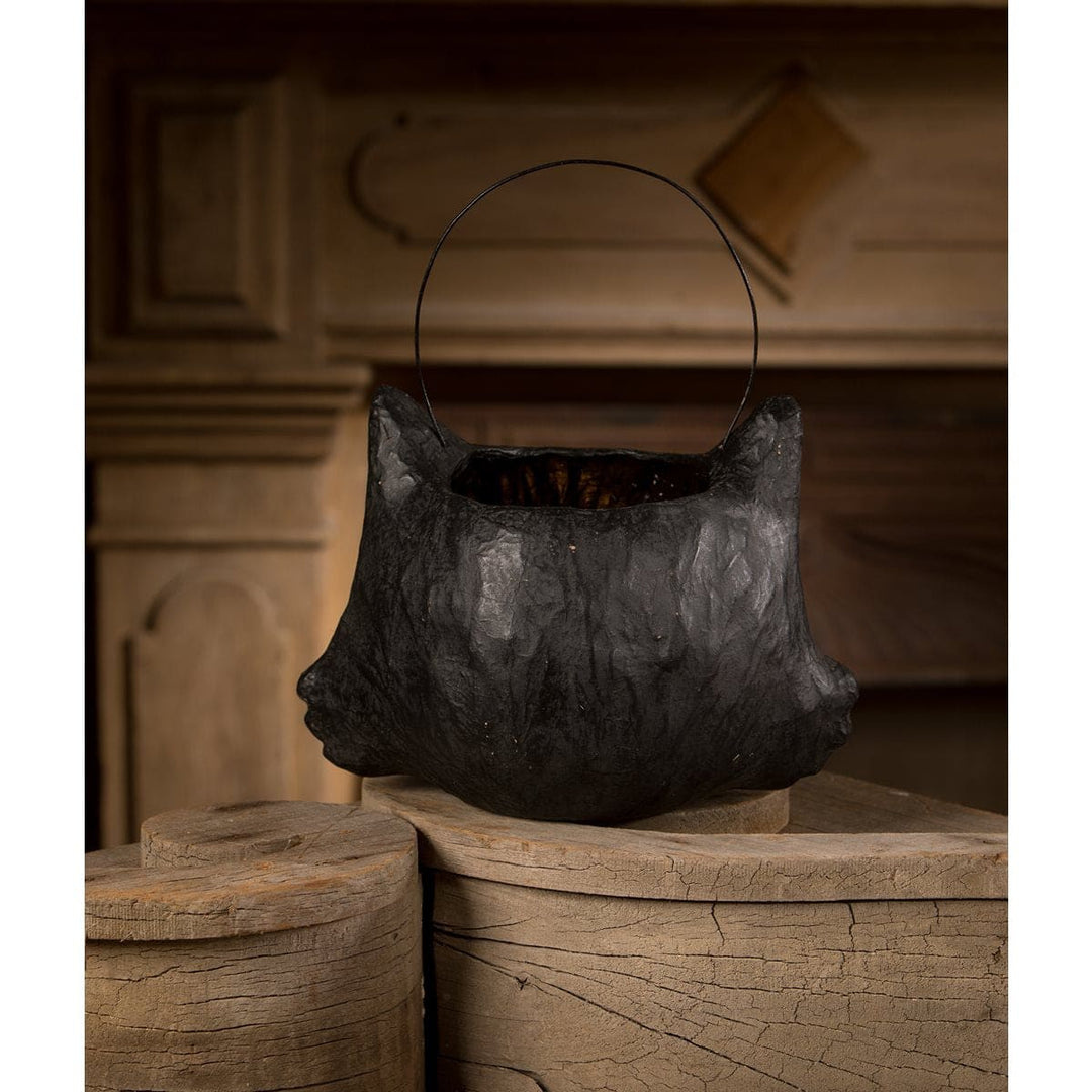 Amusing Black Cat Bucket by Bethany Lowe Designs – Traditions