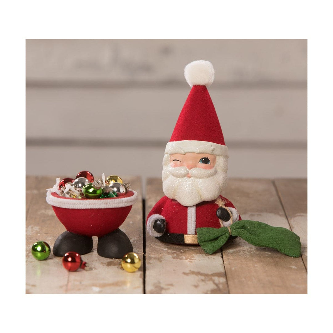 Bobblehead Santa Container by Bethany Lowe Designs – Traditions