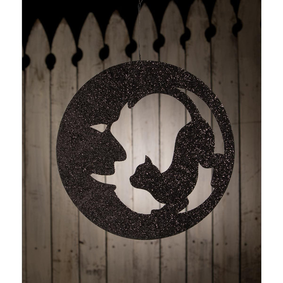 Cat in Moon Silhouette by Bethany Lowe Designs – Traditions