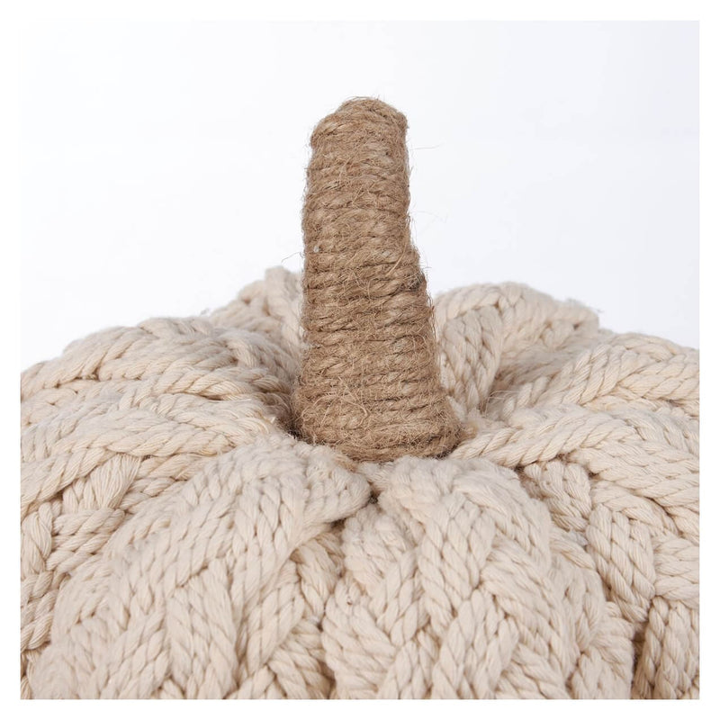 Cream Braided Pumpkin by Primitives by Kathy – Traditions