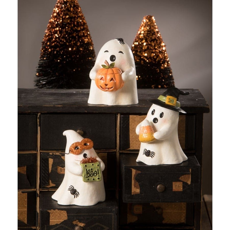 Ghost Gavin with Candy Corn by Bethany Lowe Designs – Traditions
