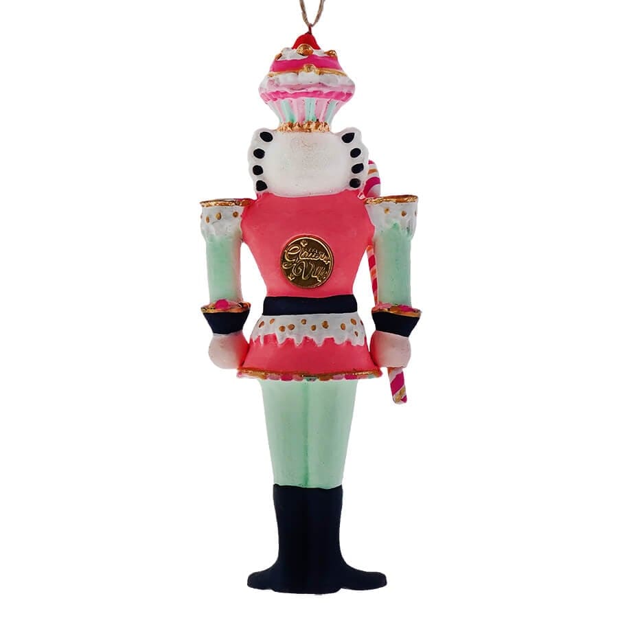 Gold Colonel Cupcake Ornament – Traditions