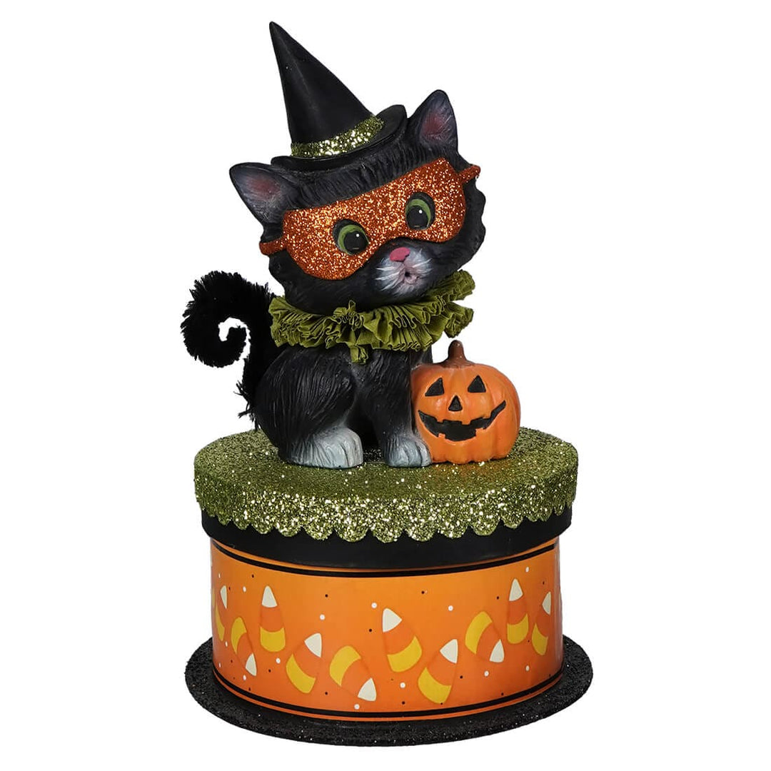 Halloween Kitty Binks on Box by Bethany Lowe Designs – Traditions
