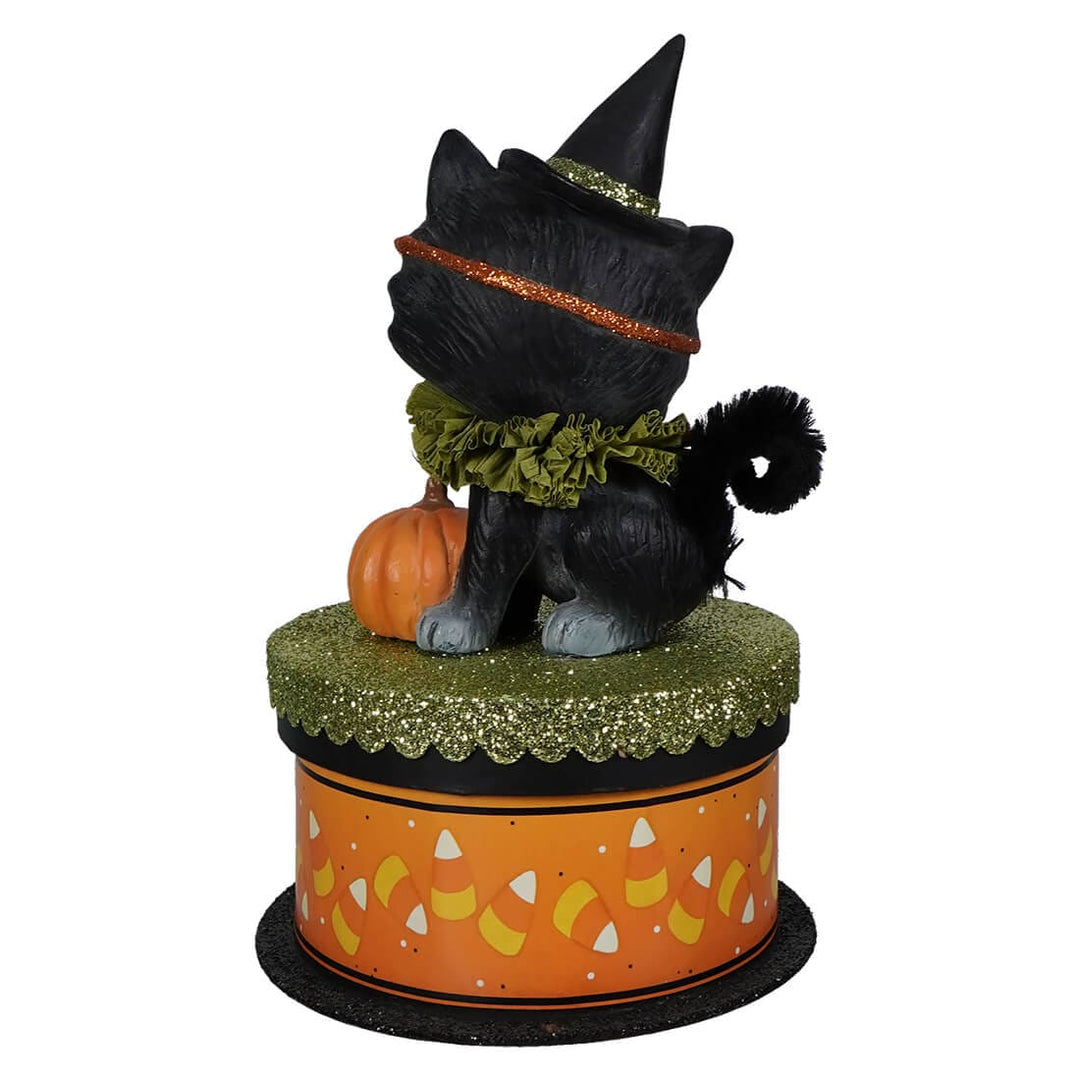 Halloween Kitty Binks on Box by Bethany Lowe Designs – Traditions