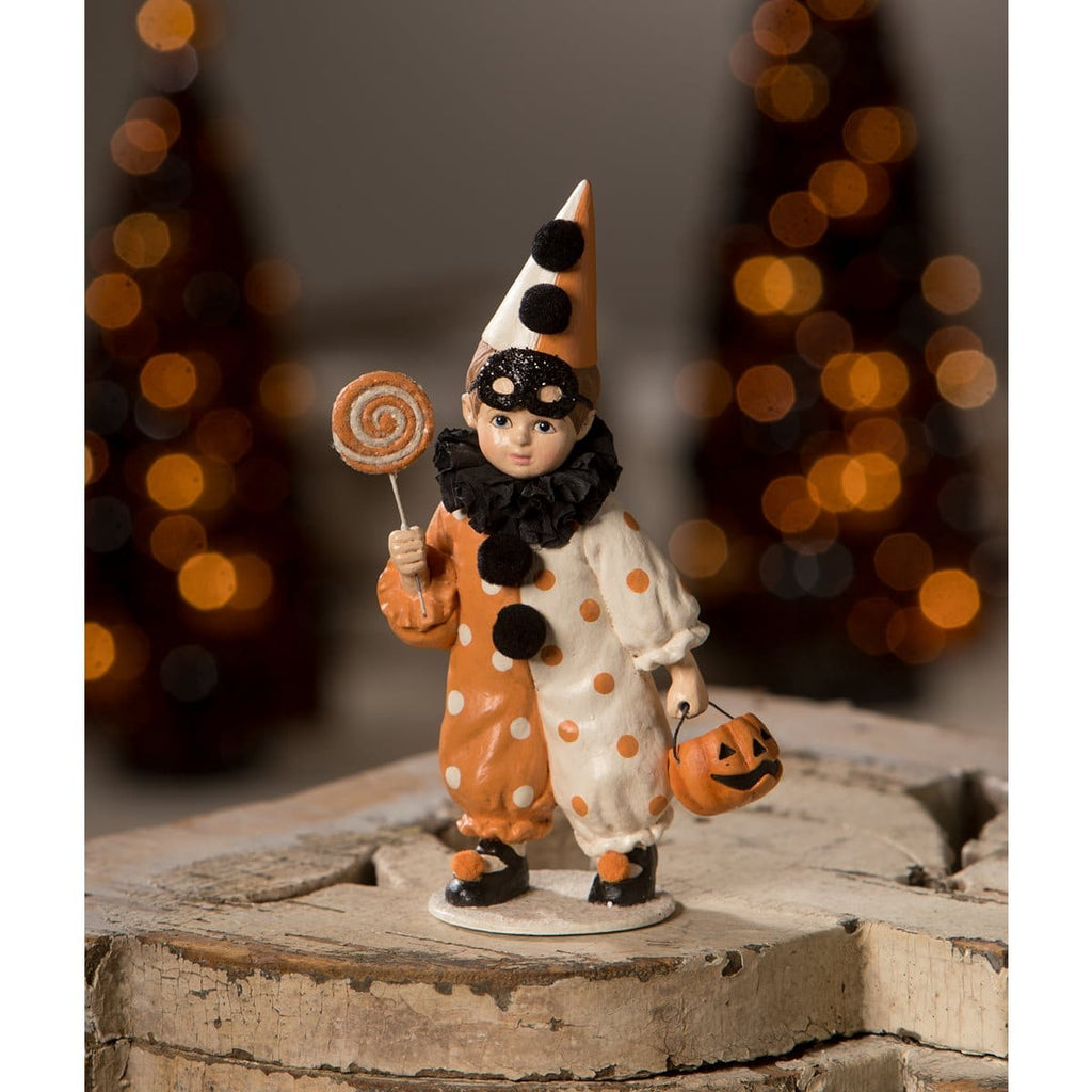 Halloween Masquerade Clown Boy by Bethany Lowe Designs – Traditions