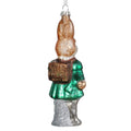 Hand-Painted Glass Rabbit Ornament by Creative Co-op – Traditions