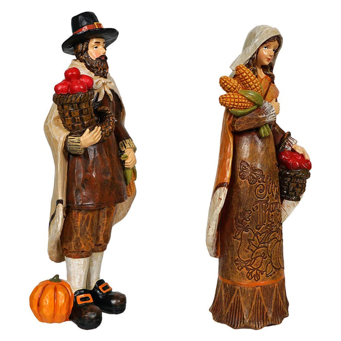 Harvest Pilgrim Couple Set/2 by Gallerie II – Traditions