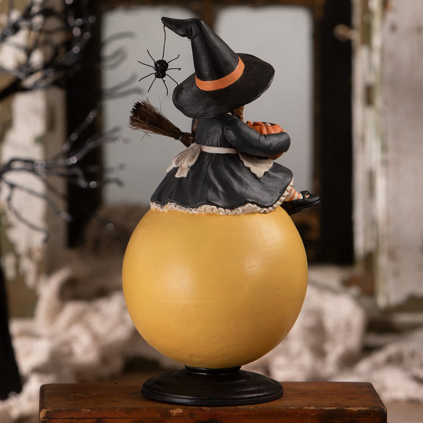 Hattie Witch on Moon by Bethany Lowe – Traditions