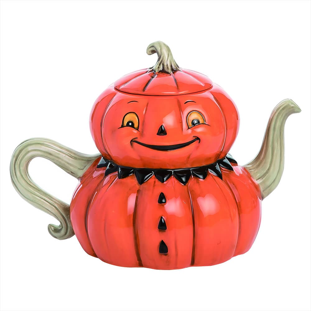Jack-O-Lantern Teapot by Johanna Parker – Traditions