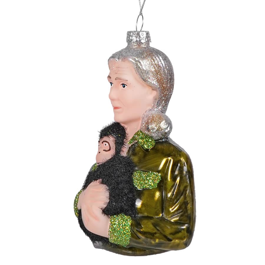 Jane Goodall Ornament by Cody Foster – Traditions