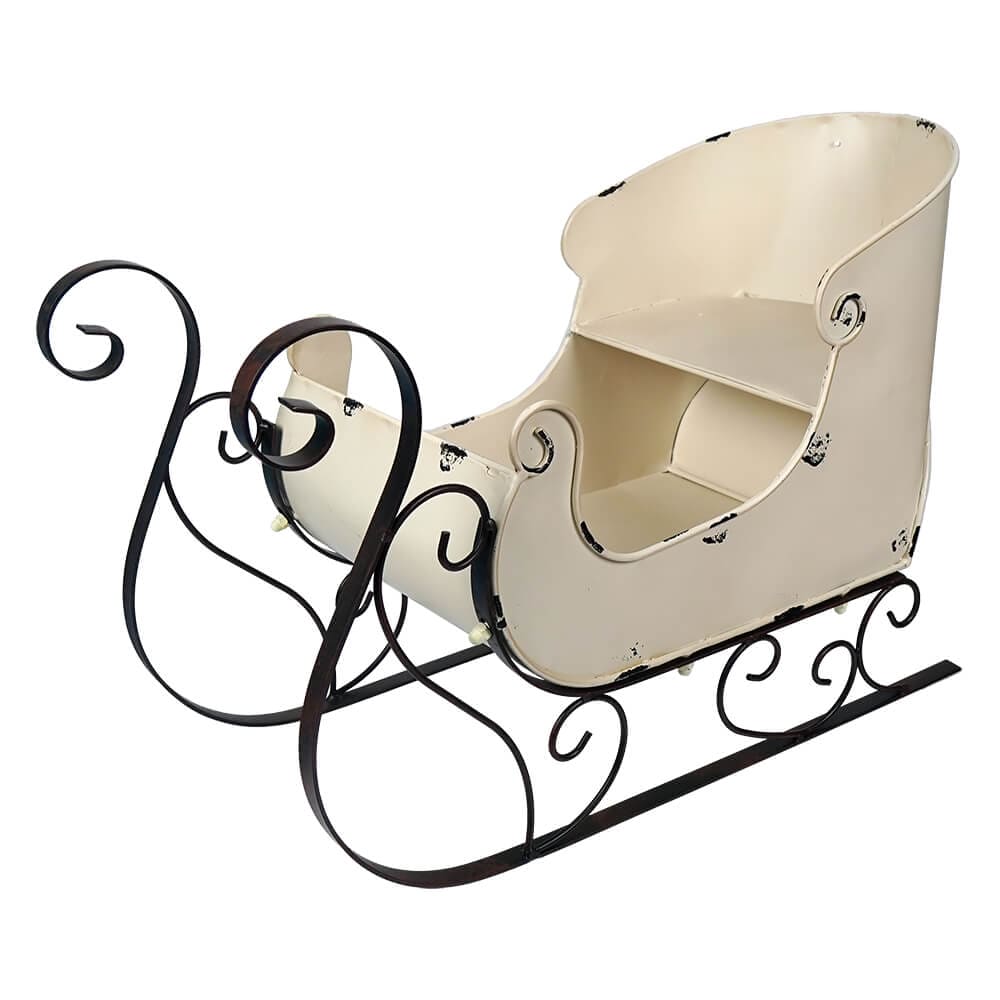 Large Metal Holiday Sleigh by Gerson Companies – Traditions