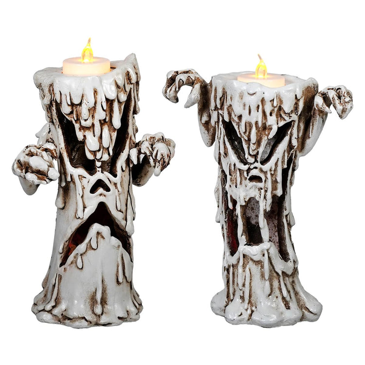 Lighted Color Changing Haunted Candles Set/2 by Gerson Companies ...