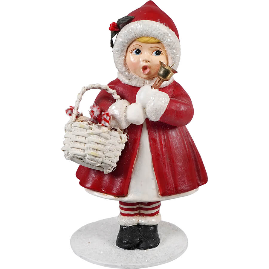 Little Caroling Lucy With Bell by Bethany Lowe Designs – Traditions