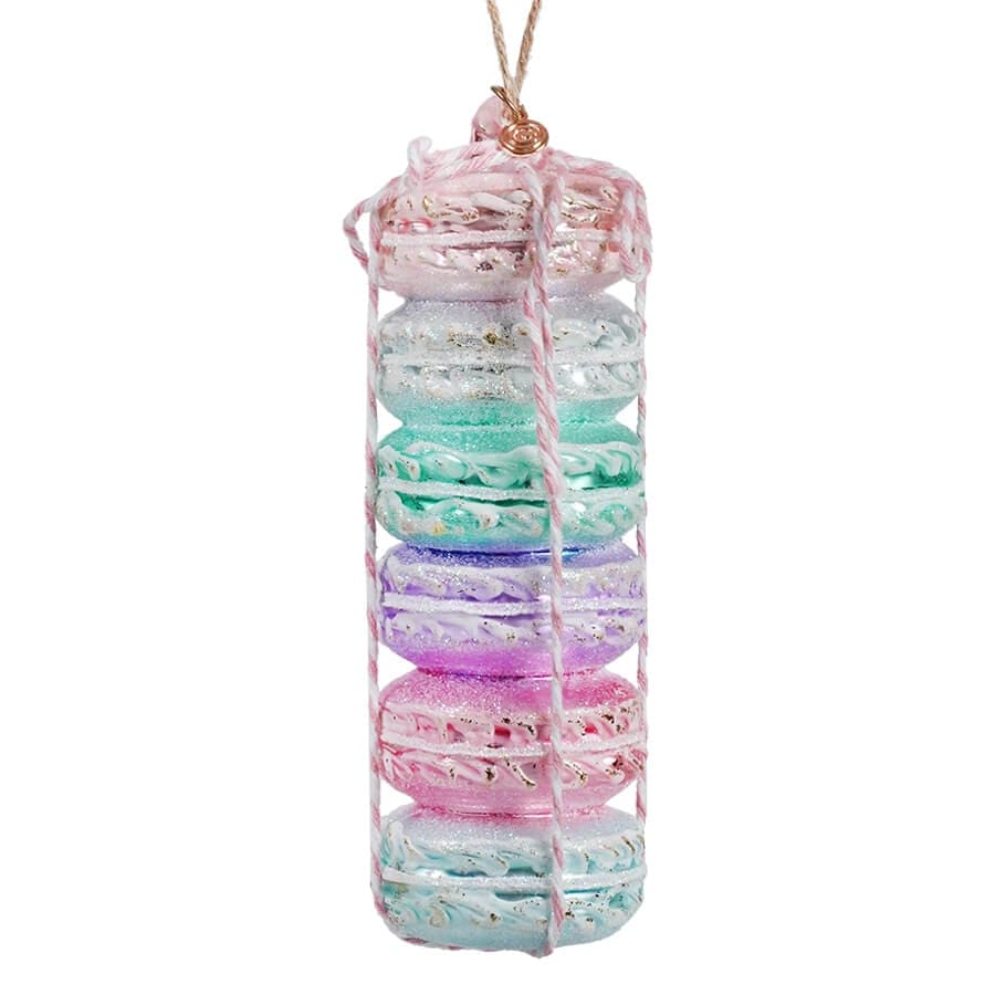 Macaron Stack Ornament by Glitterville – Traditions