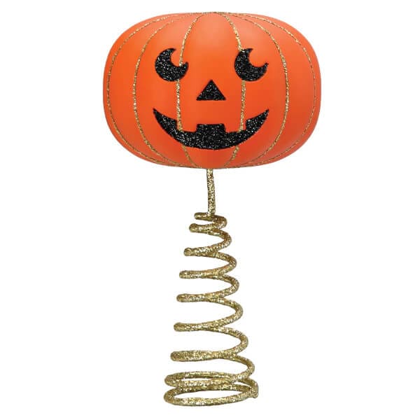 Mini Pumpkin Head Tree Topper by Old World Christmas – Traditions