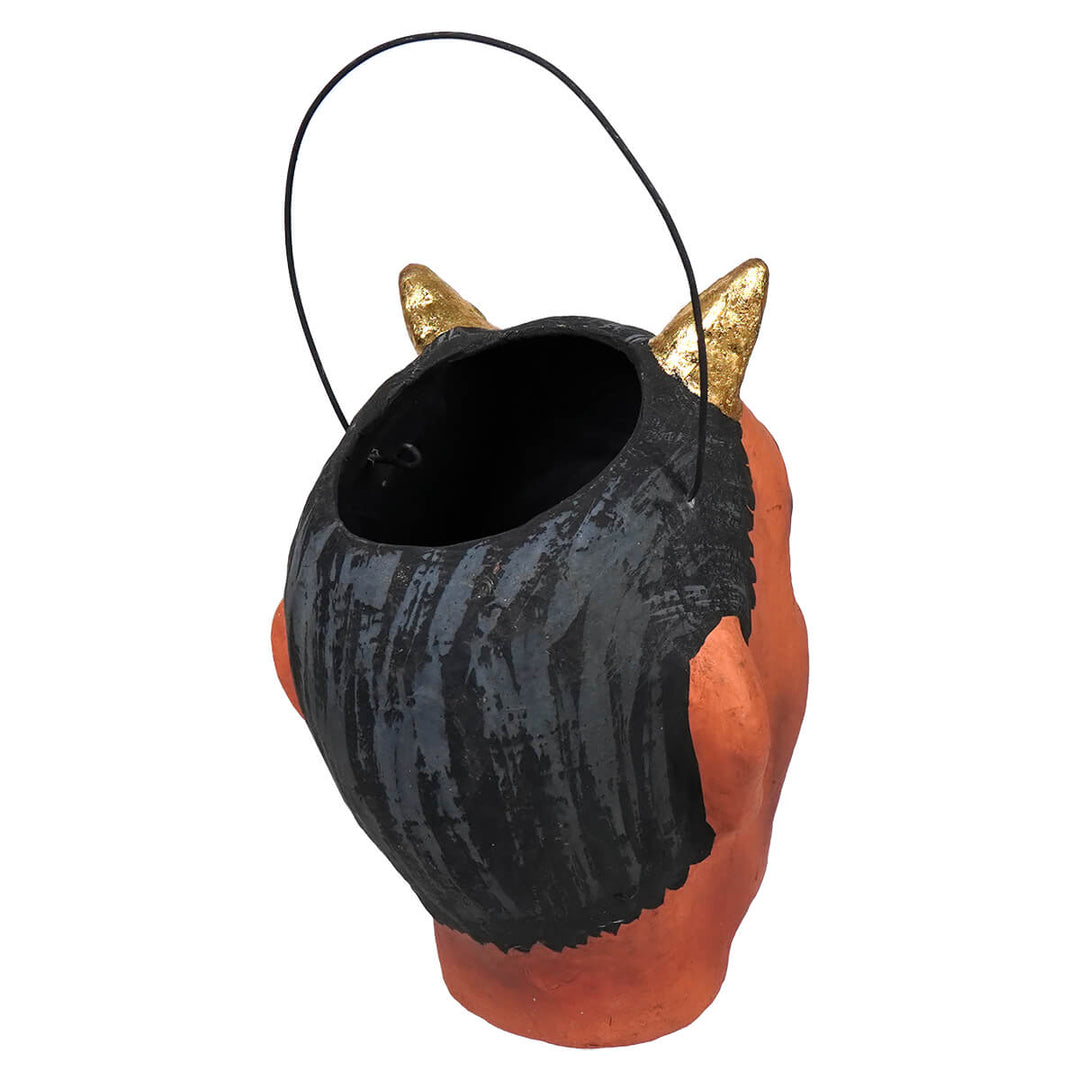 Mischievous Gold Horned Devil Bucket by Cody Foster – Traditions