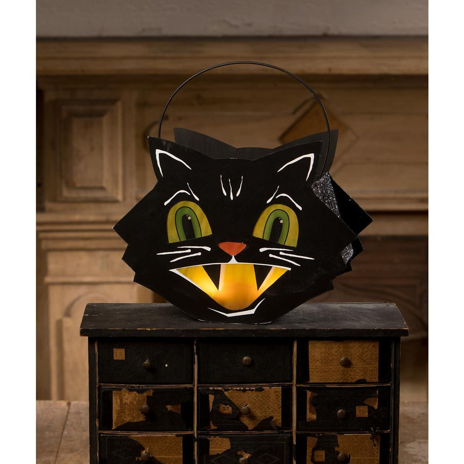 Mr. Cool Cat Lantern by Bethany Lowe Designs – Traditions