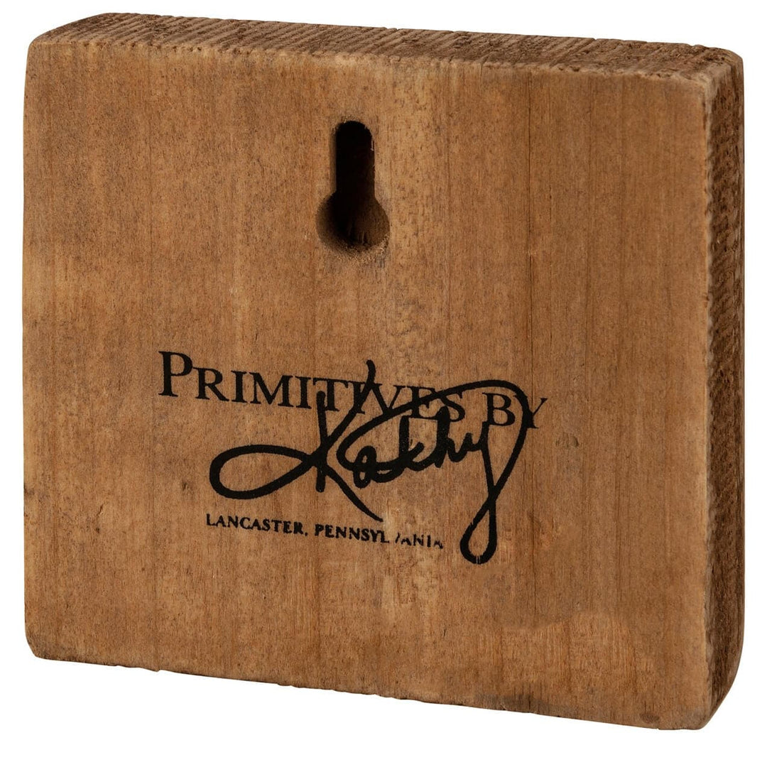 Orange Pumpkin Block Sign by Michele Kixmiller for Primitives by Kathy ...