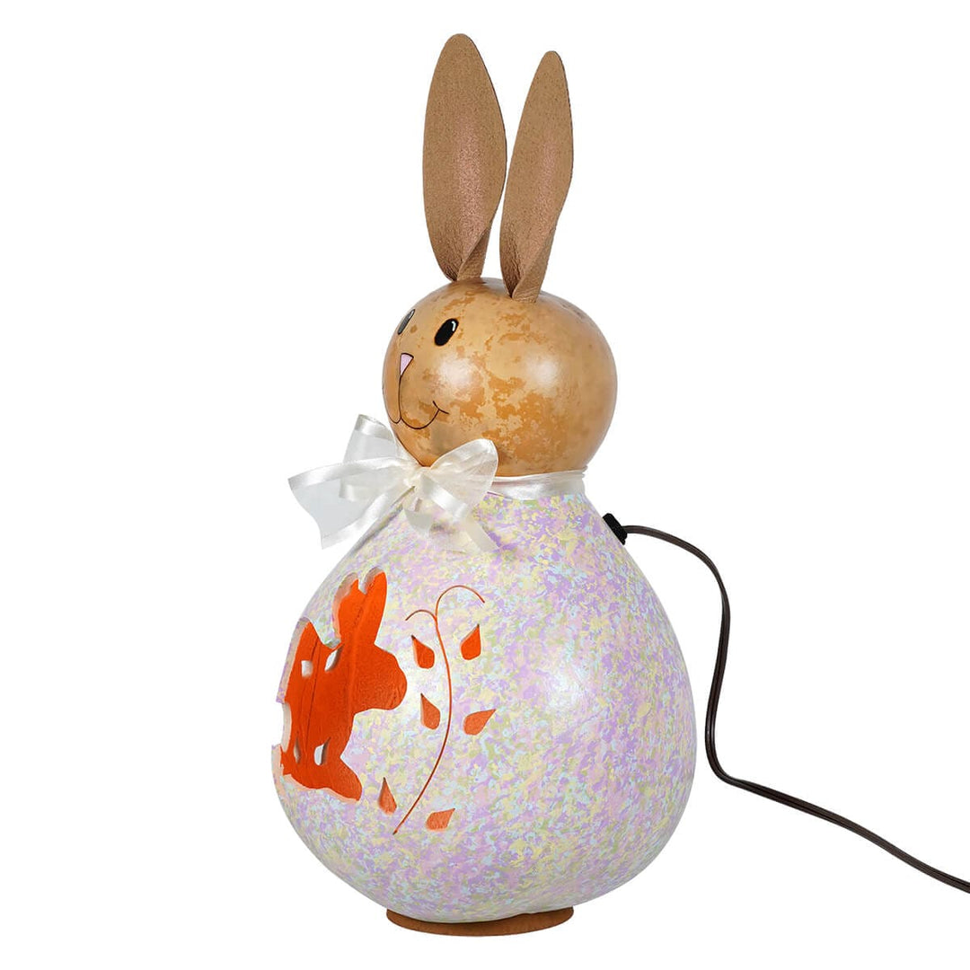 Paige Lighted Bunny Gourd by Meadowbrooke Gourds – Traditions