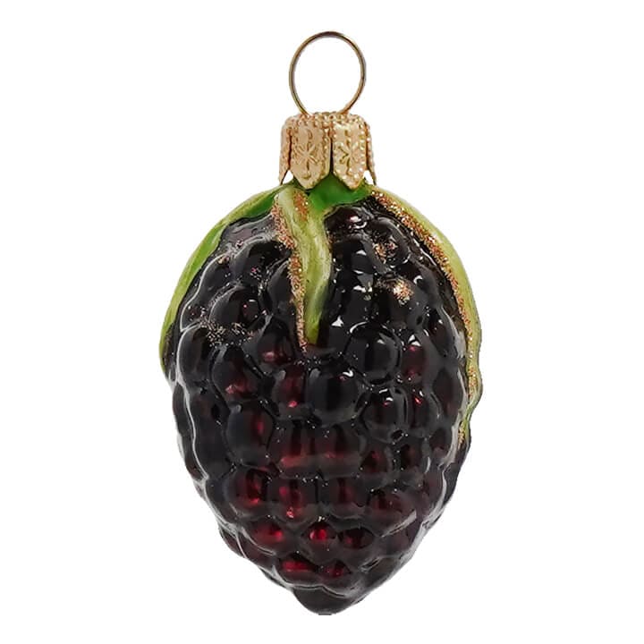 Purple Raspberry Ornament by Whitehurst Glass – Traditions