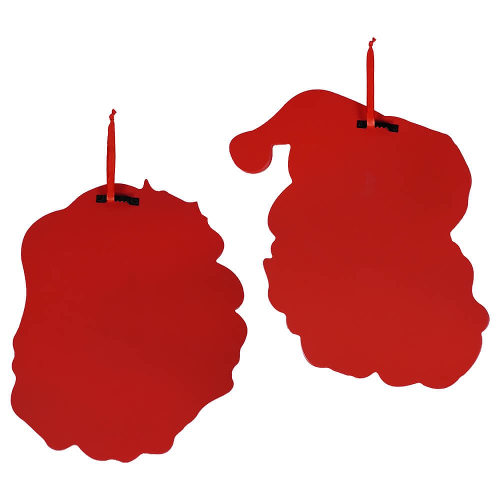 Retro Santa Face Ornaments Set/2 – Traditions