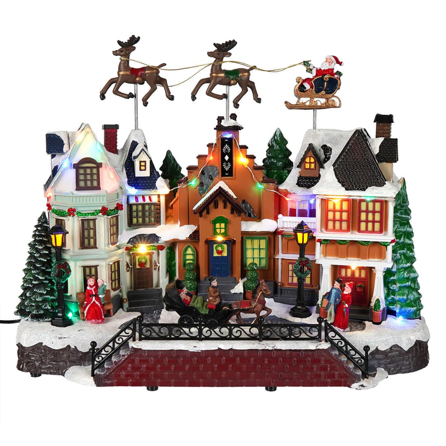Christmas Lighted Christmas Village Decor – Traditions