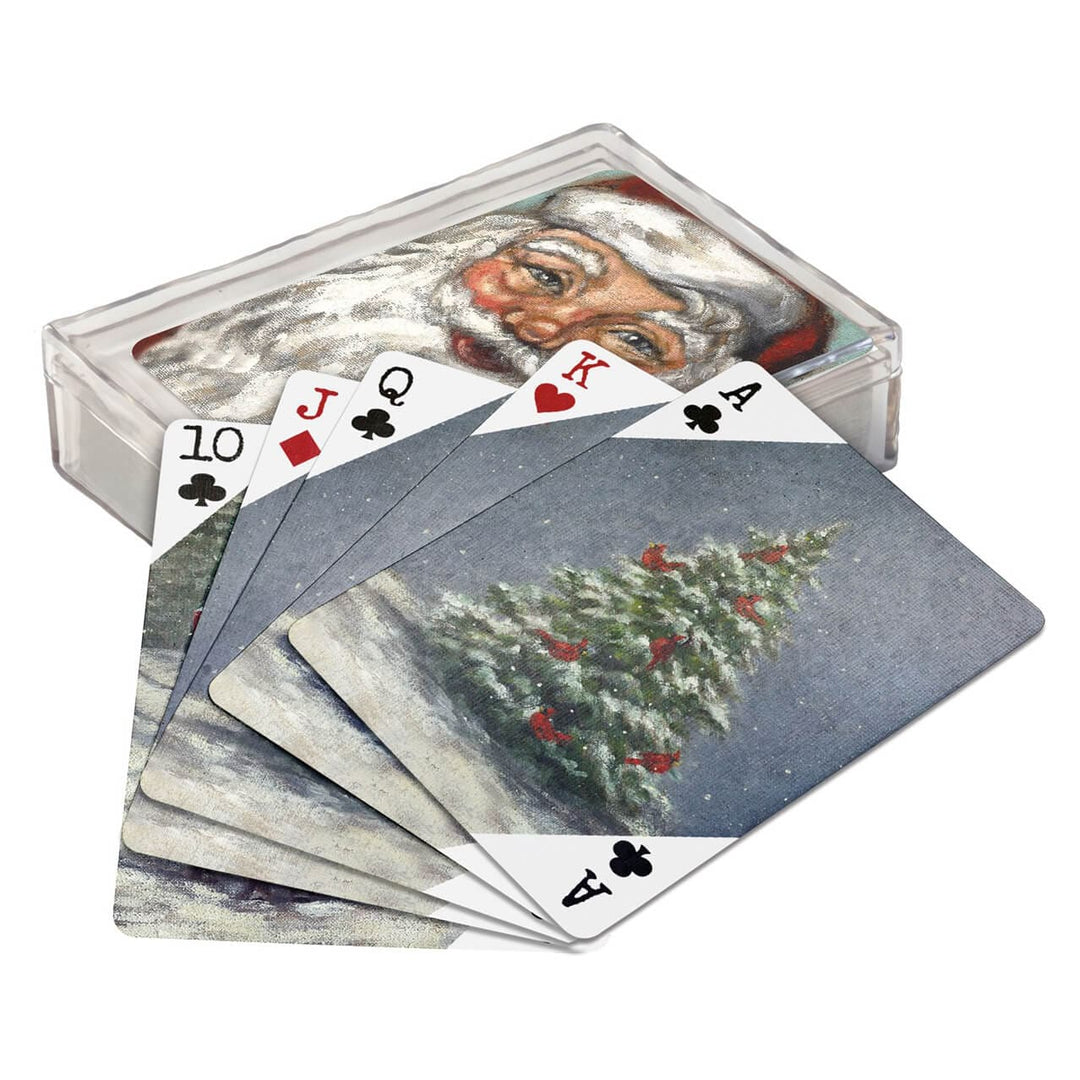 Santa Playing Cards by Michele Kixmiller for Primitives by Kathy ...