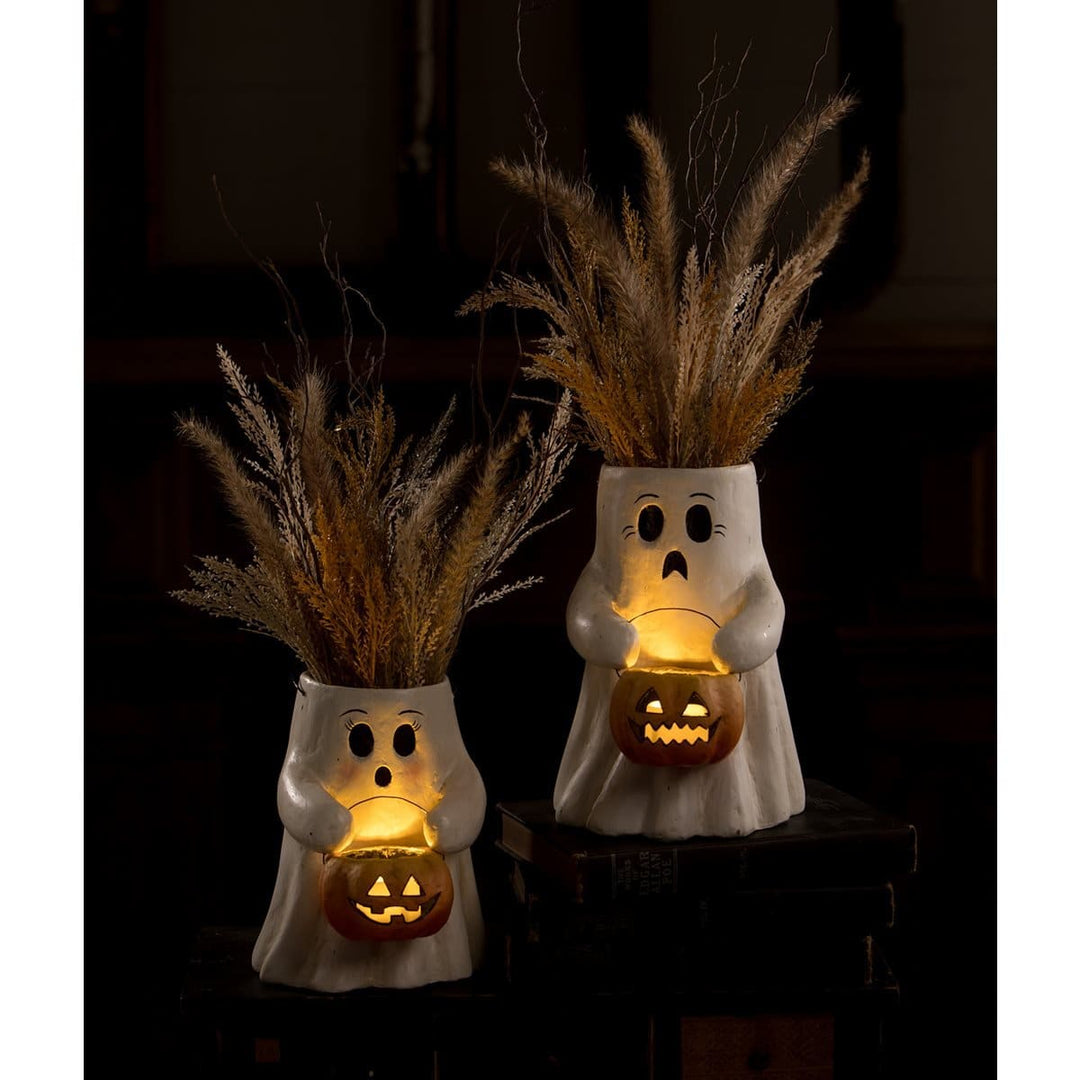 Scaredy Boo With Pumpkin Bucket by Bethany Lowe Designs – Traditions