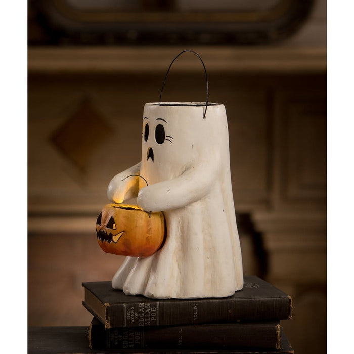 Scaredy Boo With Pumpkin Bucket by Bethany Lowe Designs – Traditions