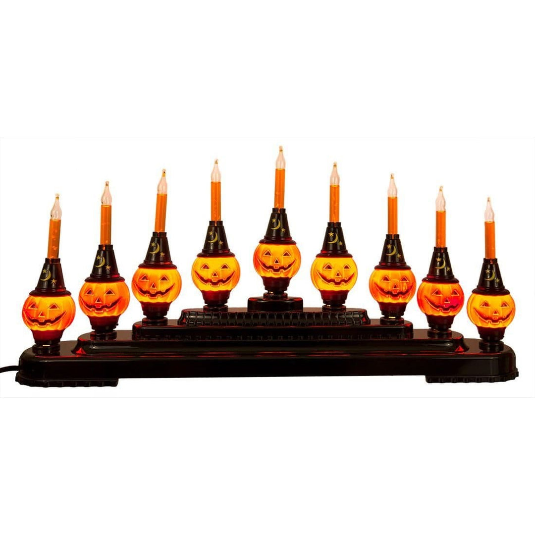 Shiny Brite Halloween 9 Bubble Light Candolier by Christopher Radko ...