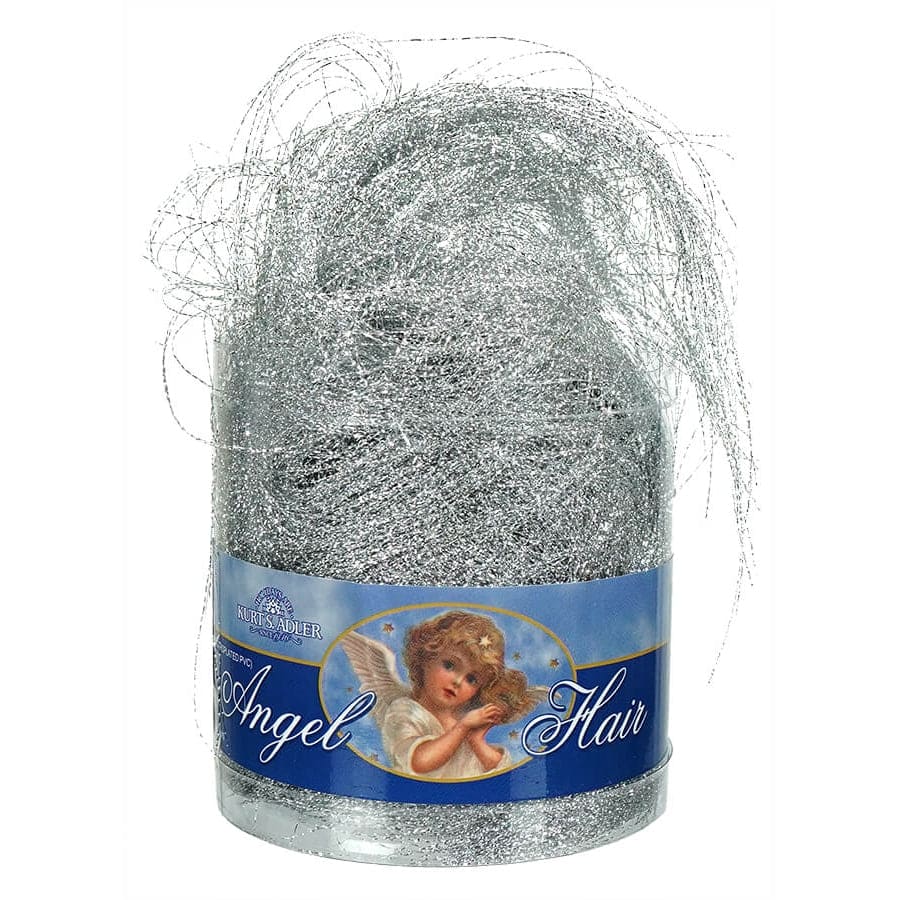 Silver Angel Hair Tinsel by Kurt Adler – Traditions