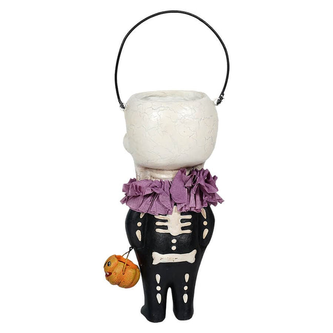 Skullie Bucket Head by Bethany Lowe Designs – Traditions