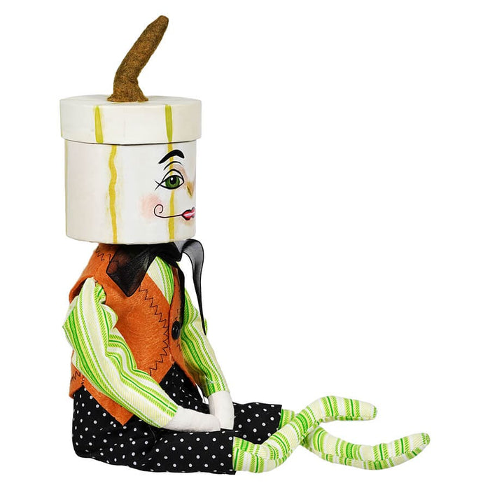 Slim Tim Pumpkin Box Head Container Figure by Joe Spencer – Traditions