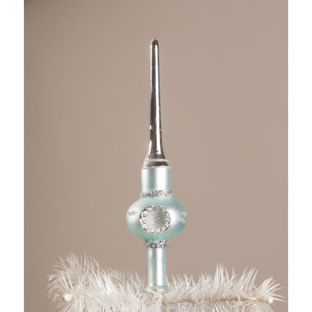 Small Aqua Indent Tree Topper by Bethany Lowe Designs – Traditions