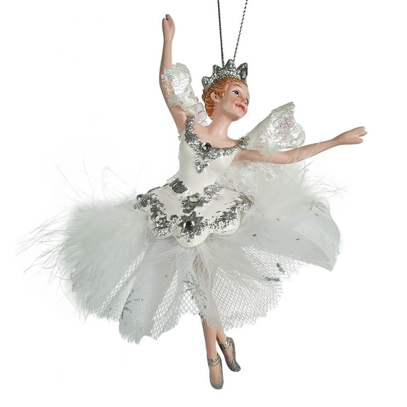 Snow Queen Ballerina Ornament by Kurt Adler – Traditions