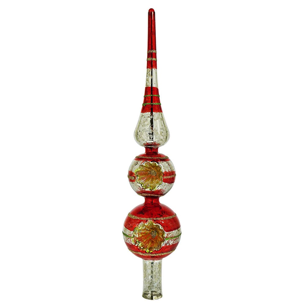 Striped Finial Tree Topper by Ragon House – Traditions