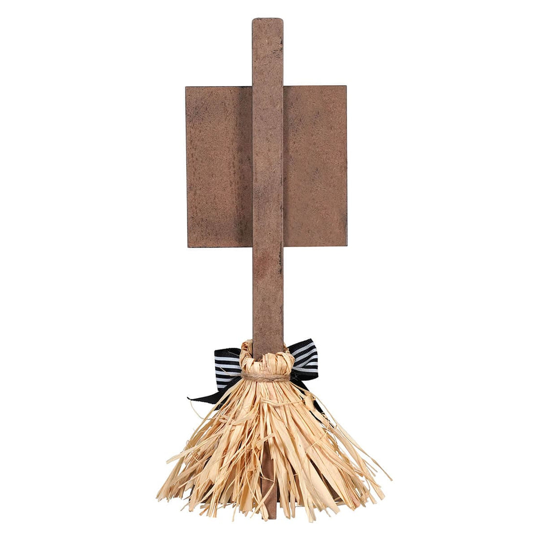 ’Trick Or Treat’ Straw Broom Sign by Transpac – Traditions
