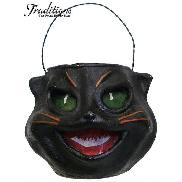 Vintage Black Cat Head Bucket by Ragon House – Traditions
