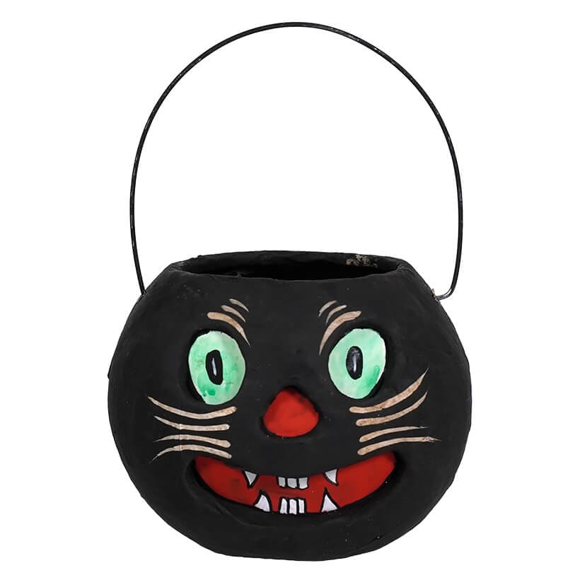 Vintage Halloween Cat Bucket by Cody Foster – Traditions