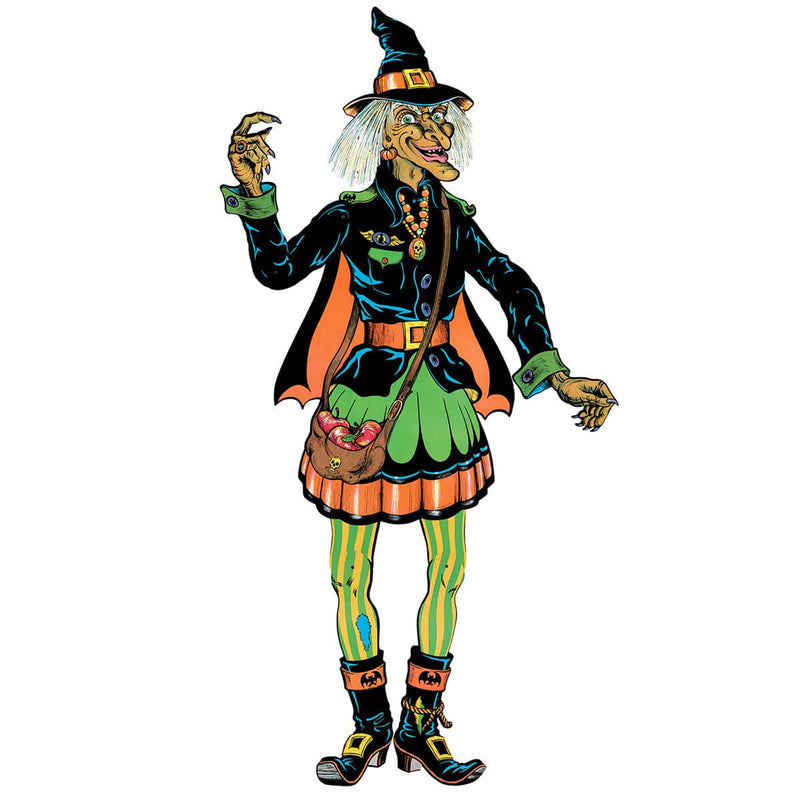 Vintage Halloween Jointed Witch by Beistle Company – Traditions