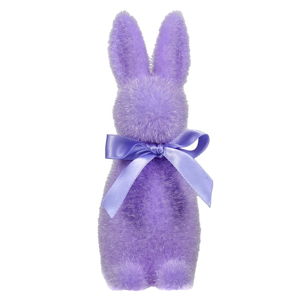Violet Flocked Pastel Button Nose Bunny by One Hundred 80 Degrees ...