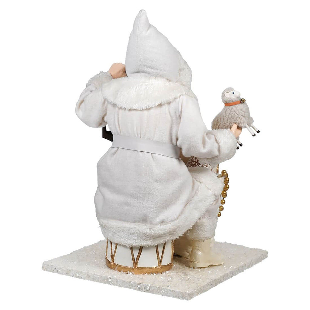Winter Wishes Santa With Basket Of Toys by Bethany Lowe Designs ...