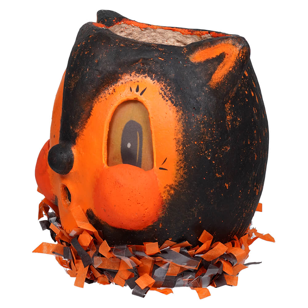 JPD Surprised Orange & Black Bat Lantern – Traditions